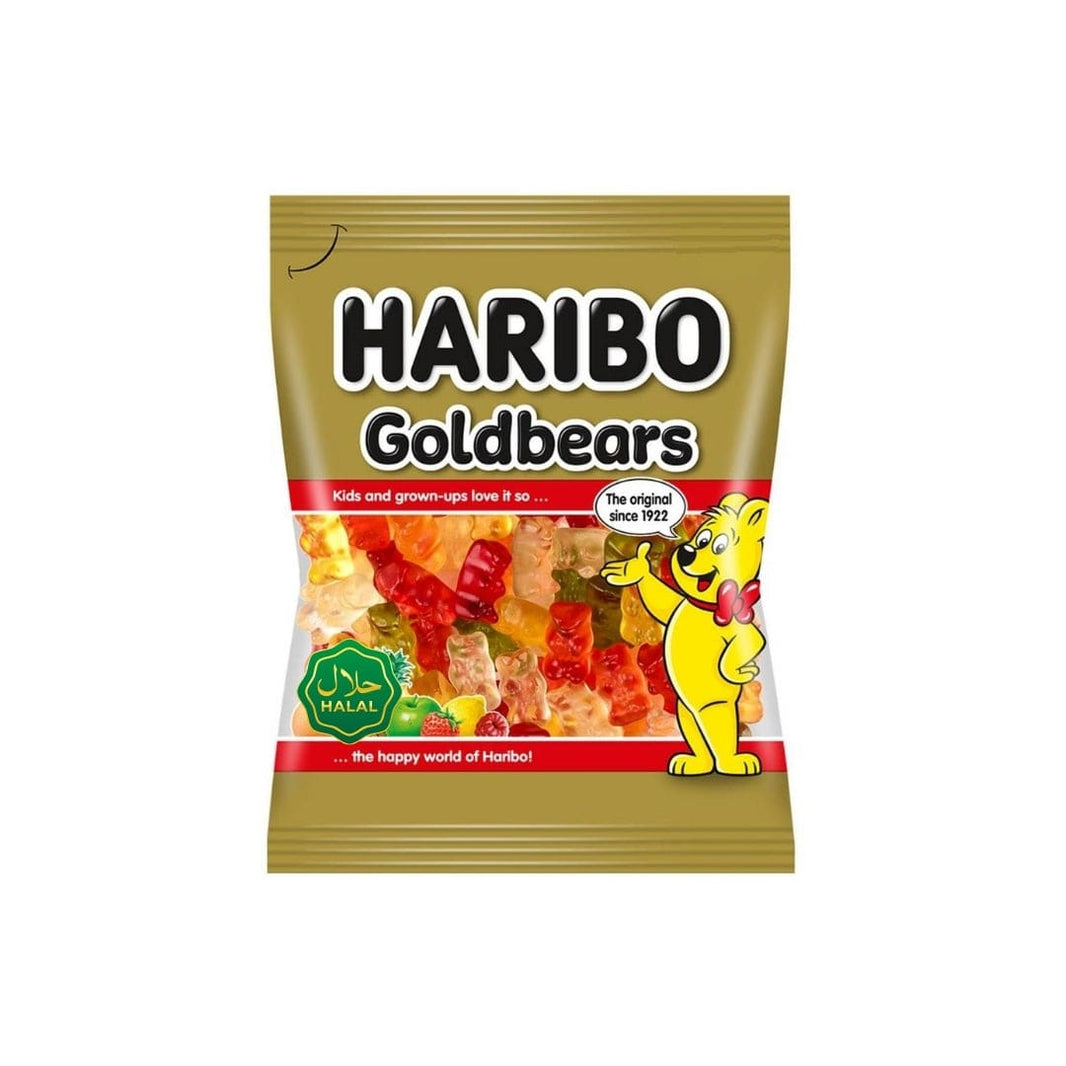 Haribo Goldbears HALAL 100g – Halal Goudberen Fruitgums – Universal Sweets